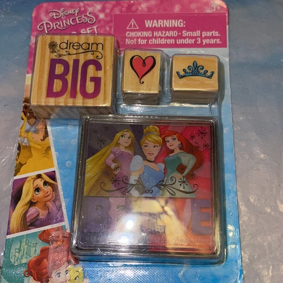 Disney | Toys | Disney Princess Stamp Set 4 Pcs | Poshmark